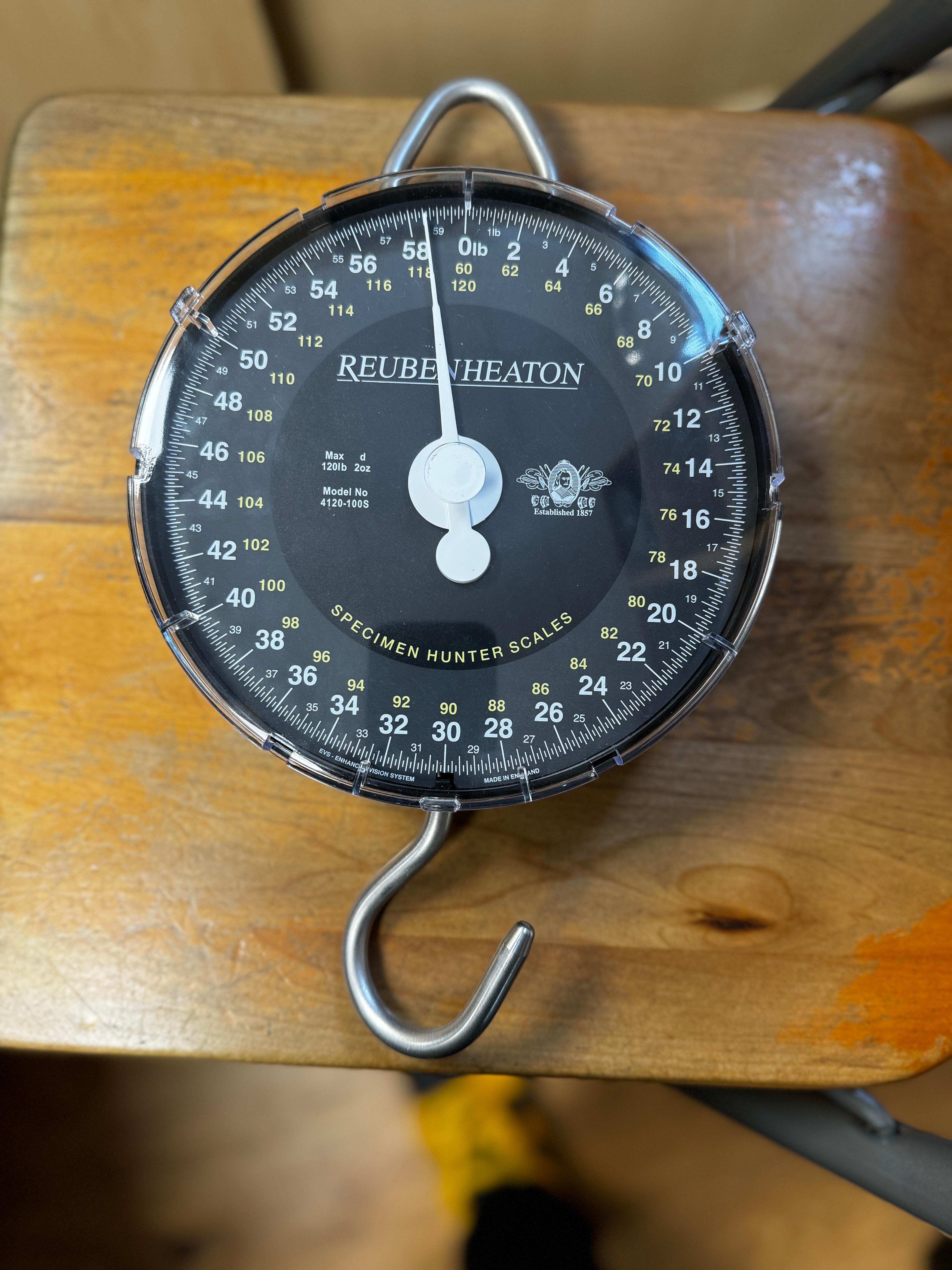 Reuben Heaton Specimen Scales 120lb x 2oz – The Tackle Company