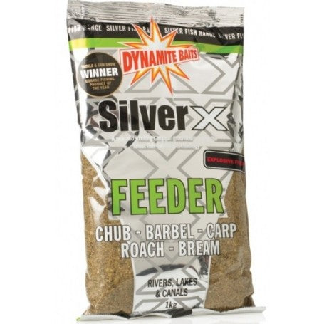 Dynamite Baits Silver X Feeder - Explosive Mix 900g – The Tackle Company