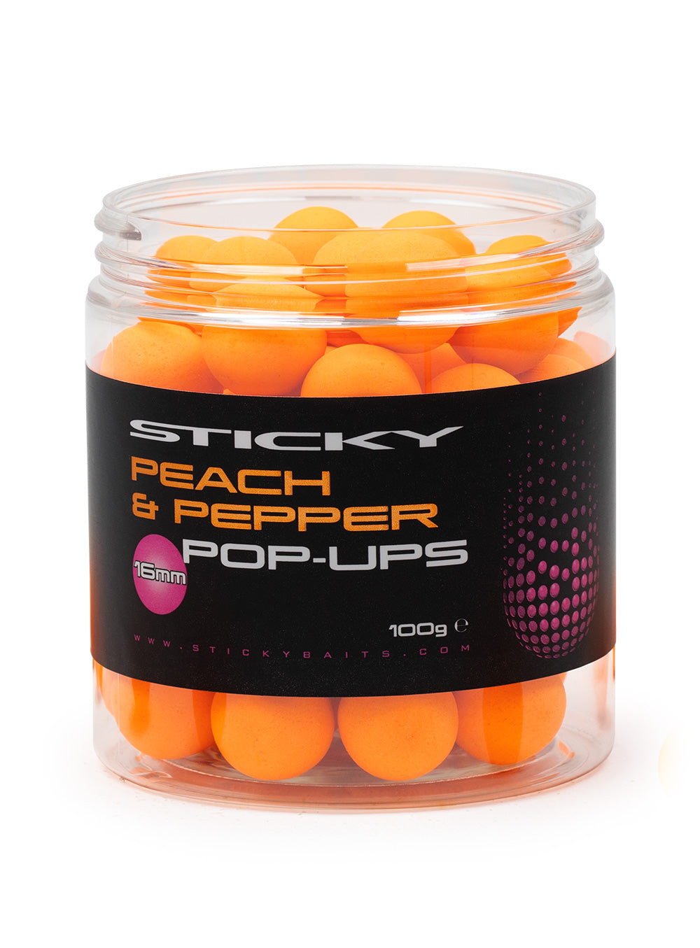 Sticky Baits Peach & Pepper Pop-Ups – The Tackle Company