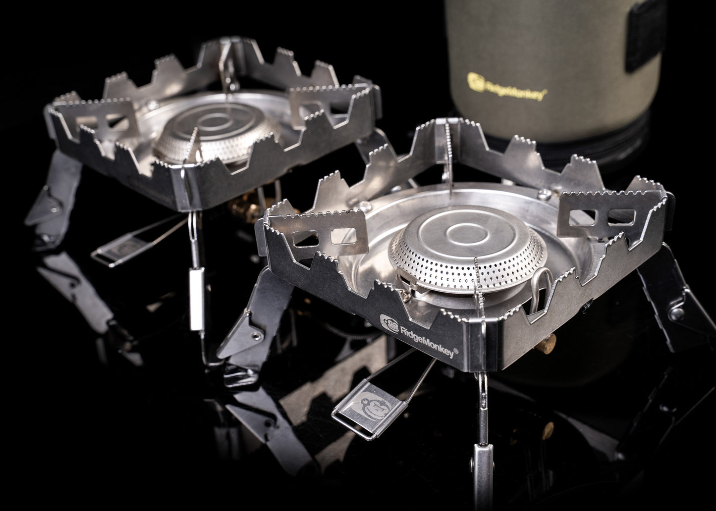 RidgeMonkey Quad Connect Stove Pro Full Kit – The Tackle Company