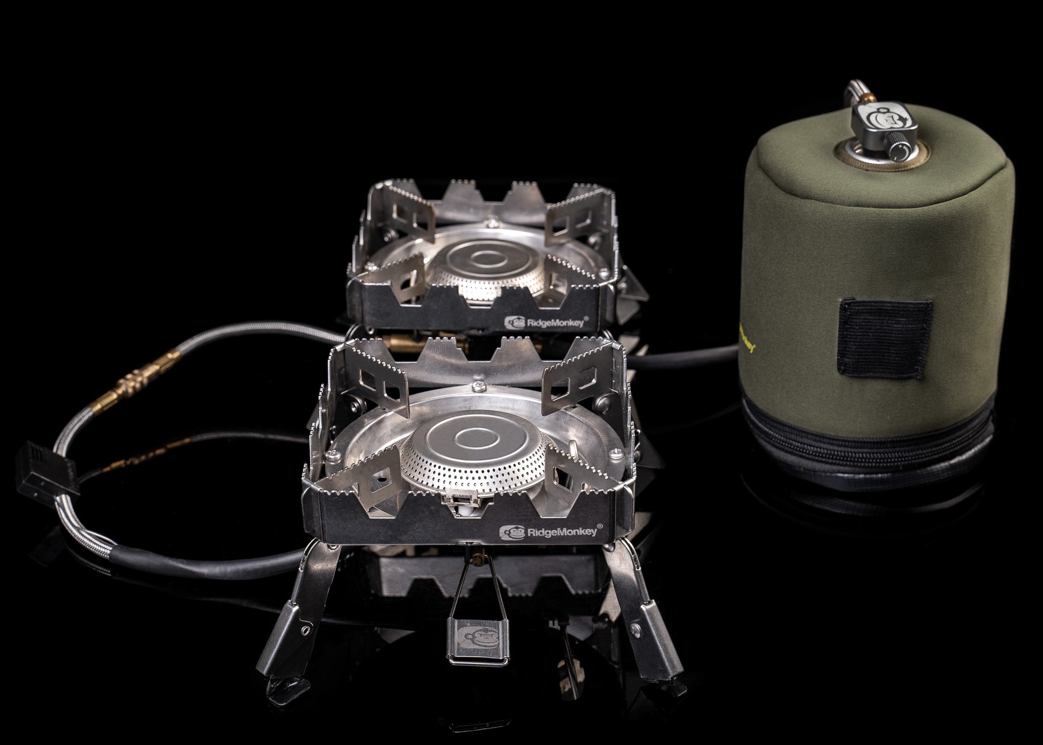 RidgeMonkey Quad Connect Stove Pro Full Kit – The Tackle Company